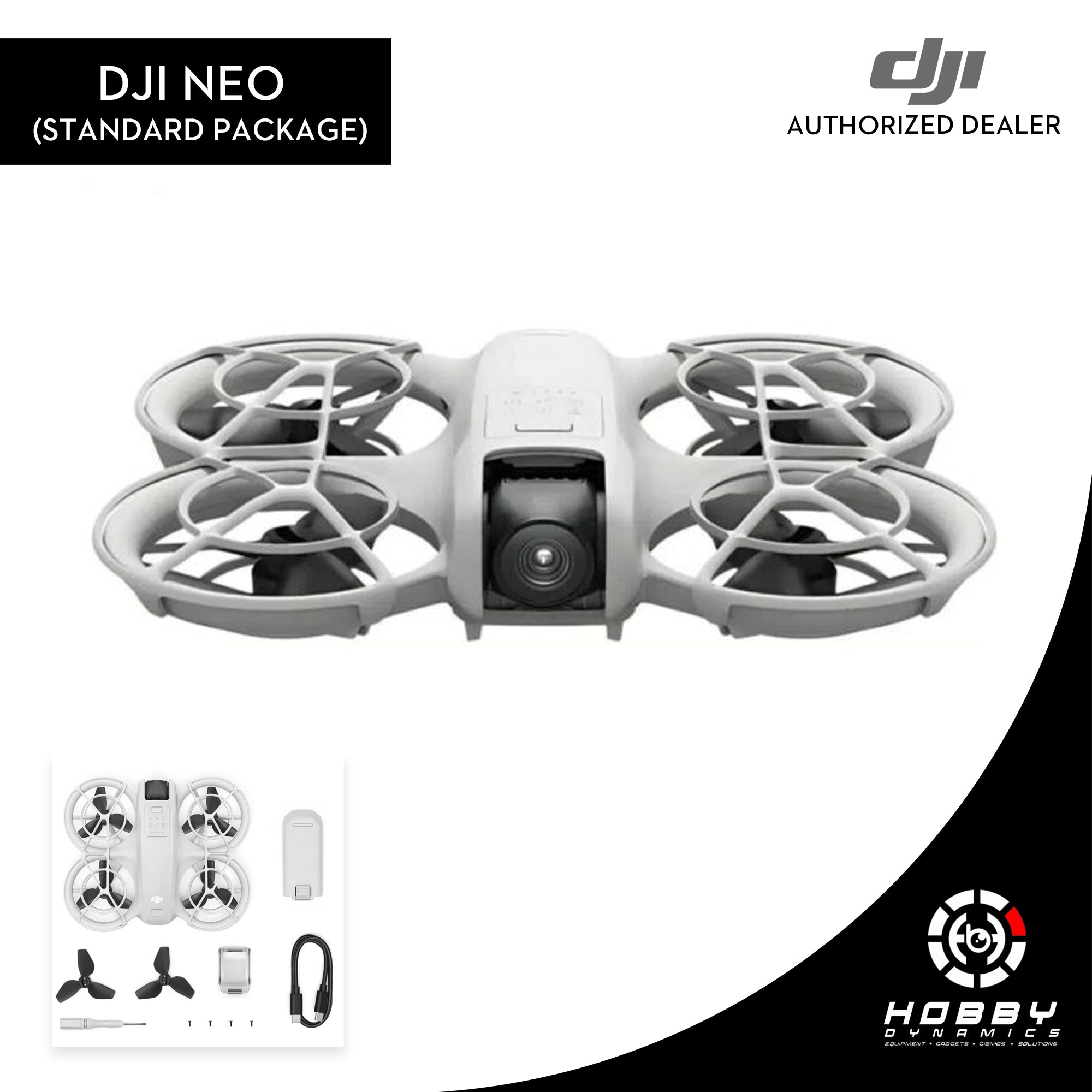 DJI Neo Drone - (Standard Package) – Hobby Dynamics : Equipment Gadgets Gizmos and Solutions Inc.