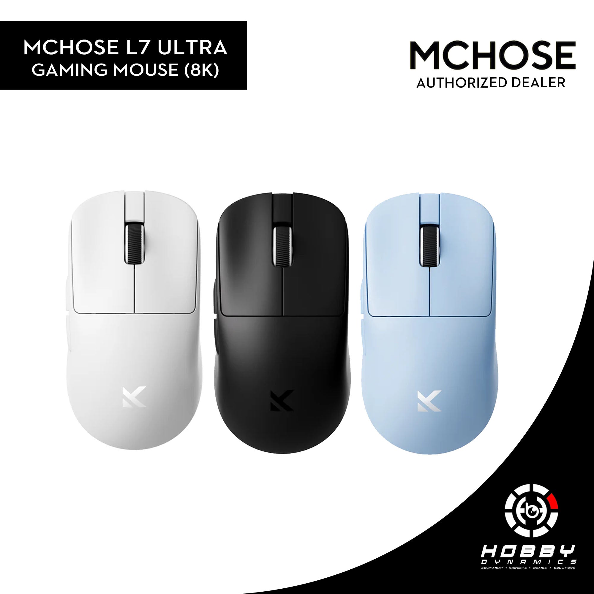 Mchose L7 Ultra-Lightweight Wireless Gaming Mouse – Hobby Dynamics ...