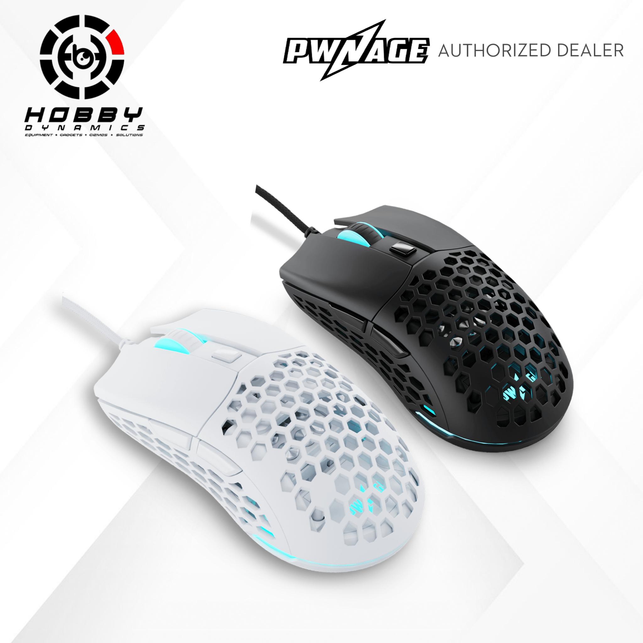 Pwnage Ultra Custom Wired Symm 2 Gaming Mouse – Hobby Dynamics ...
