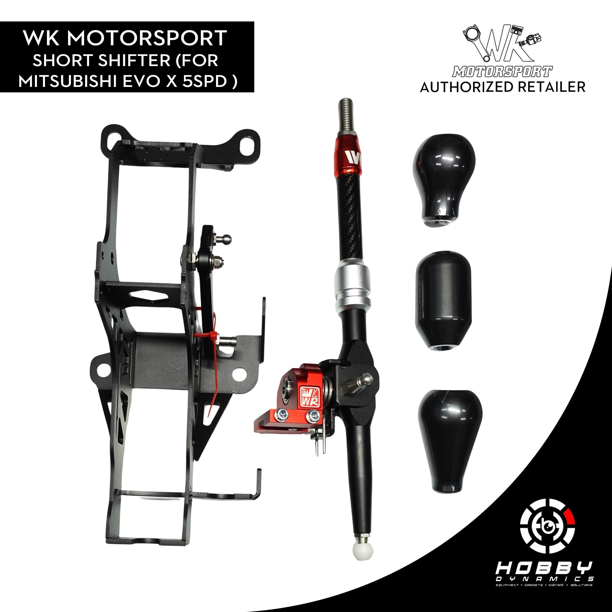 WK Motorsport Short Shifter (For Mitsubishi Evo X 5spd) – Hobby ...