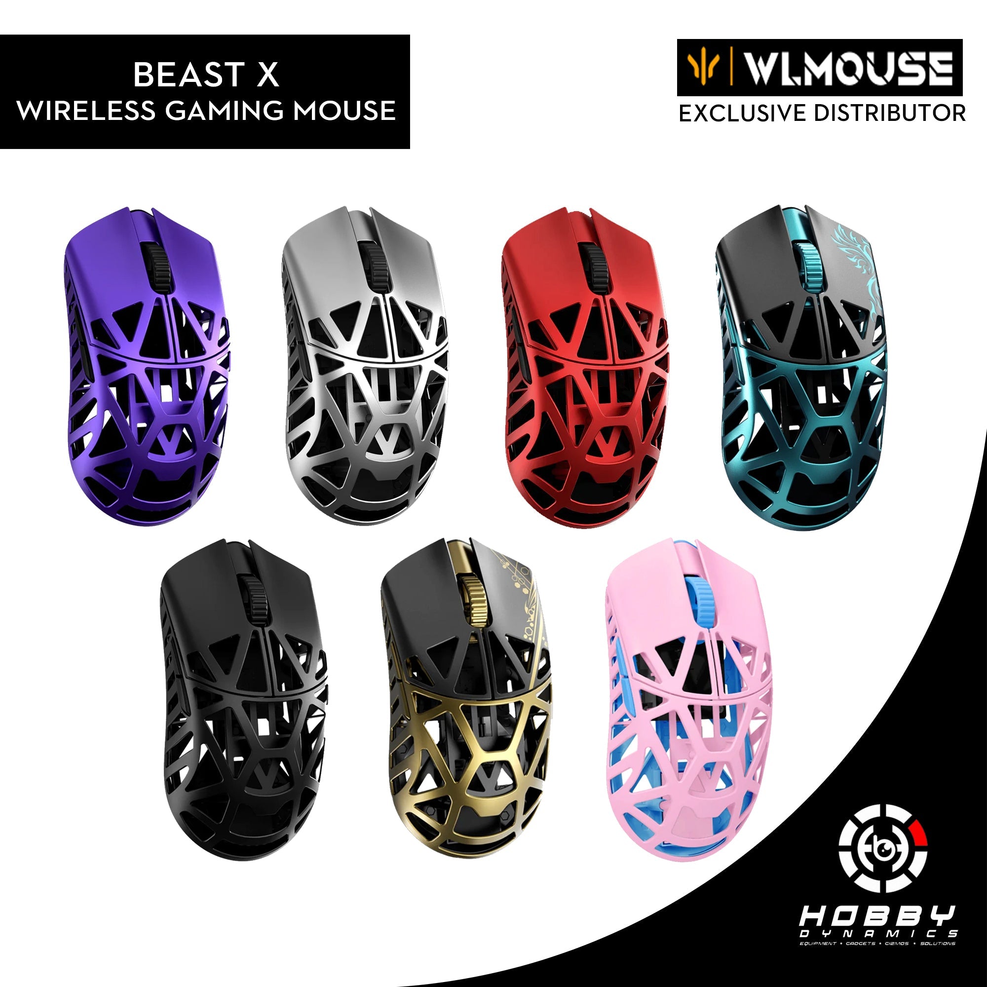 WLMouse BEAST X Wireless Gaming Mouse – Hobby Dynamics : Equipment ...